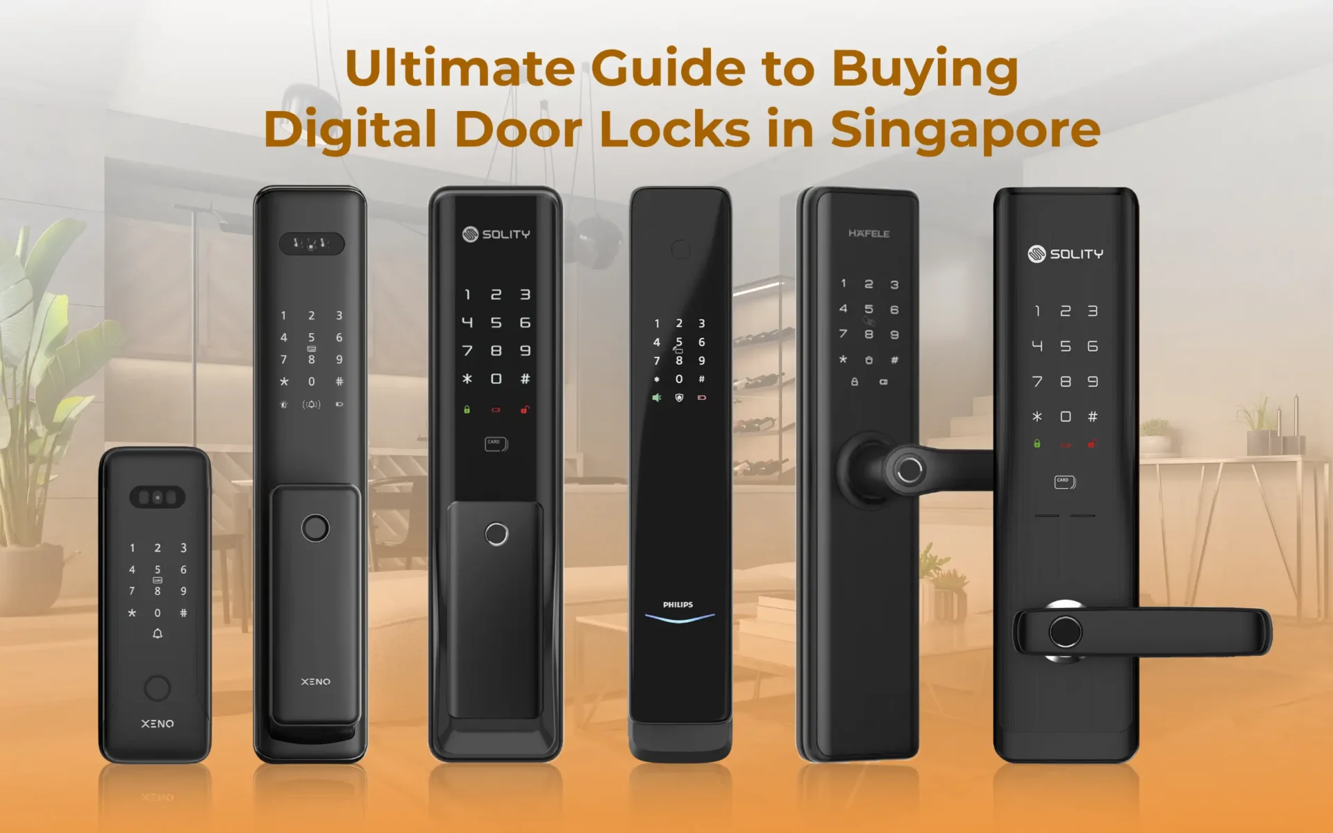 Guide to Buying Digital Door Locks in Singapore | Home Deceo