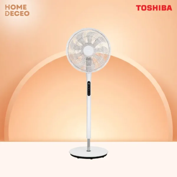 Toshiba F-DSC35SG(W) 14 Inch DC Stand Fan | Energy Efficient